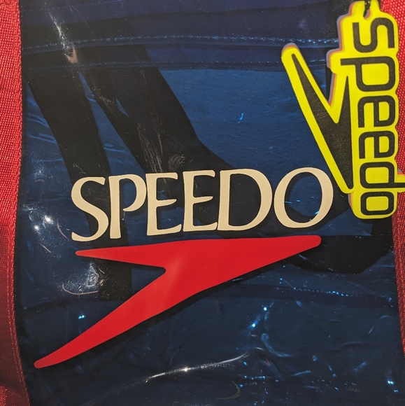 Forever 21 | Bags | Forever 2 X Speedo Vinyl Beach Pool Tote W Matching ...